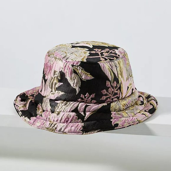 Anthropologie | Accessories | Anthropologie Brocade Bucket Hat | Poshmark